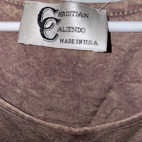 Christian Caliendo | Tops | Christian Caliendo Women Large | Poshmark
